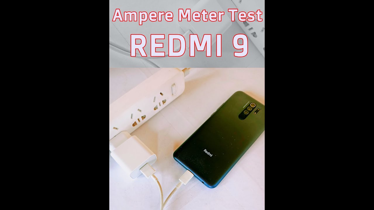 Xiaomi Redmi 9 Original Charger Real Test Ampere Meter #short - YouTube