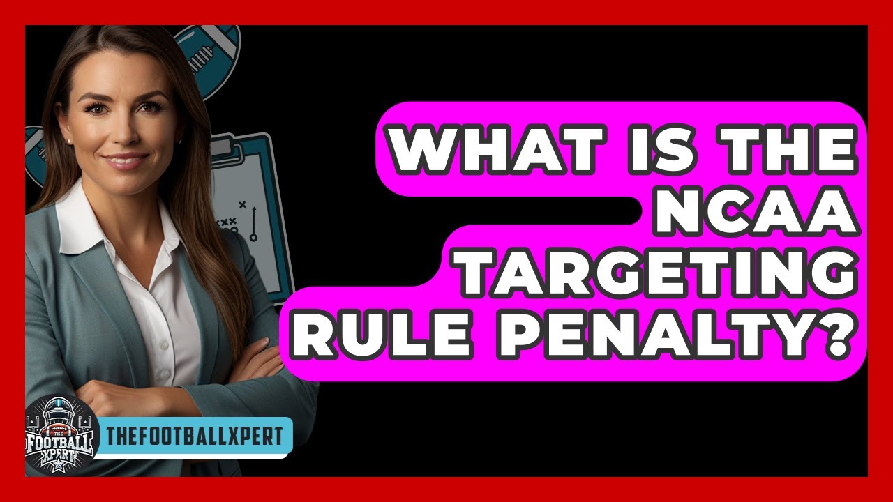 What Is The NCAA Targeting Rule Penalty? - The Football Xpert - YouTube