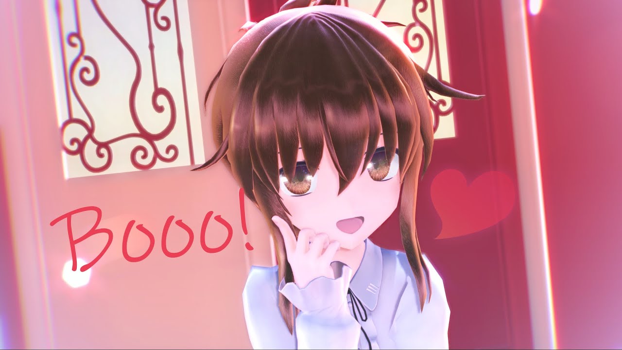 【MMD艦これ】Booo!【電】 - YouTube