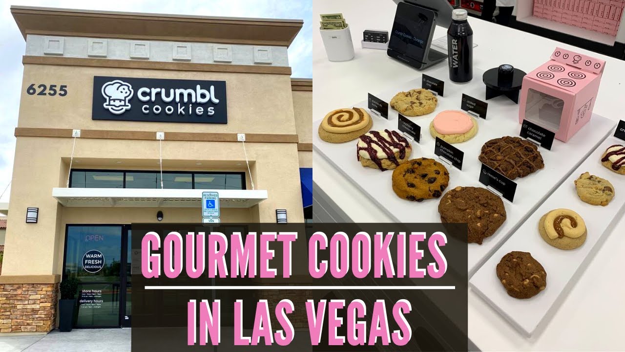 Crumbl Cookies | Gourmet Cookies in Las Vegas - YouTube