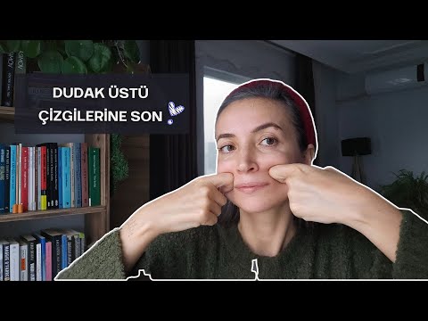 Dudak Üstü Kırışıklıkları İçin Masaj | Upper Lip Massage 💋