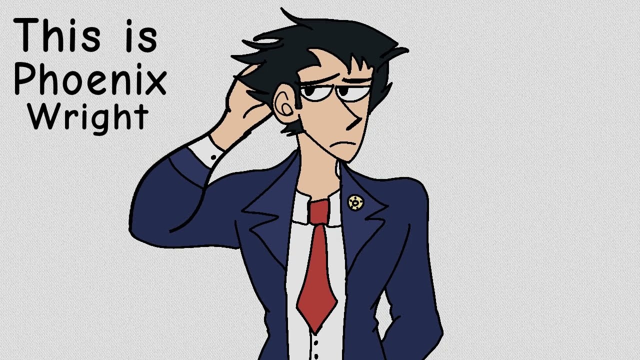 This is Phoenix Wright | Ace Attorney Animation - YouTube