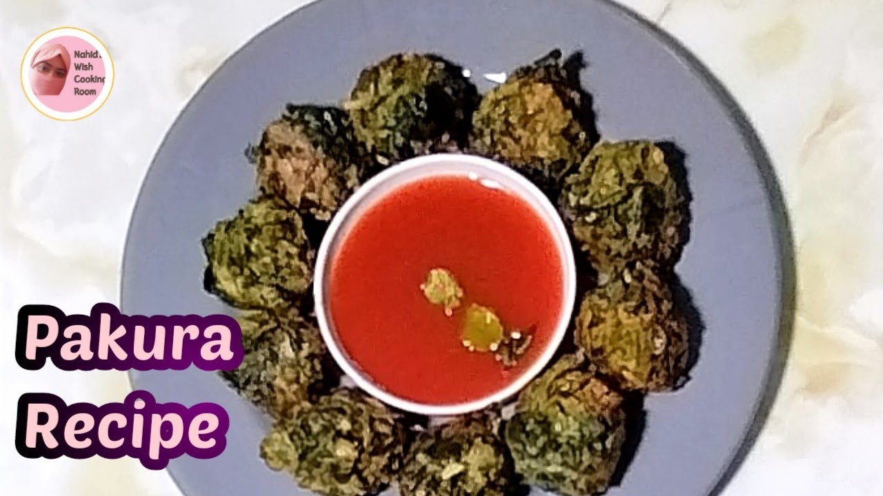 Basella alba pakura/puishaker pakura/fluri recipe any one can make it ...