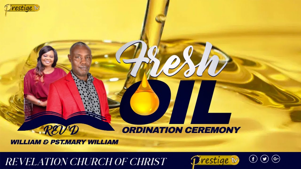 ORDINATION CEREMONY OF REV'D WILLIAM AND PASTOR MARY WILLIAMS - YouTube