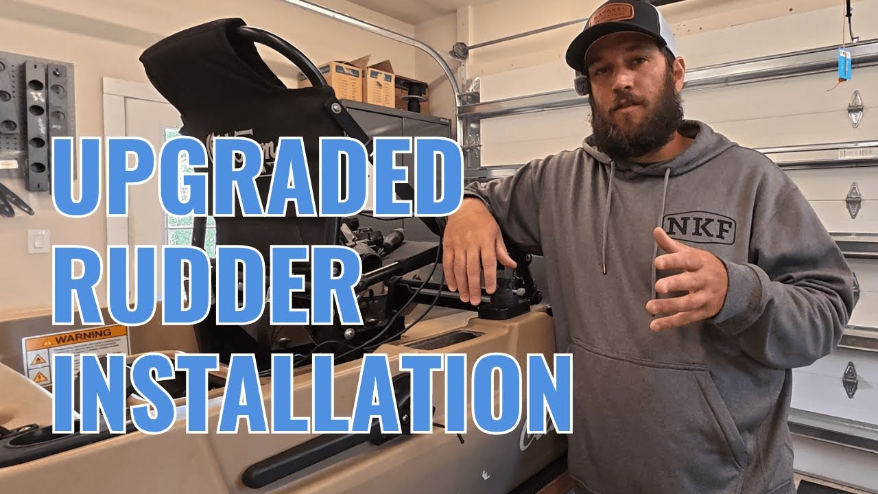 Old Town PDL Rudder Installation Video (Metal Replacement Rudder) - YouTube