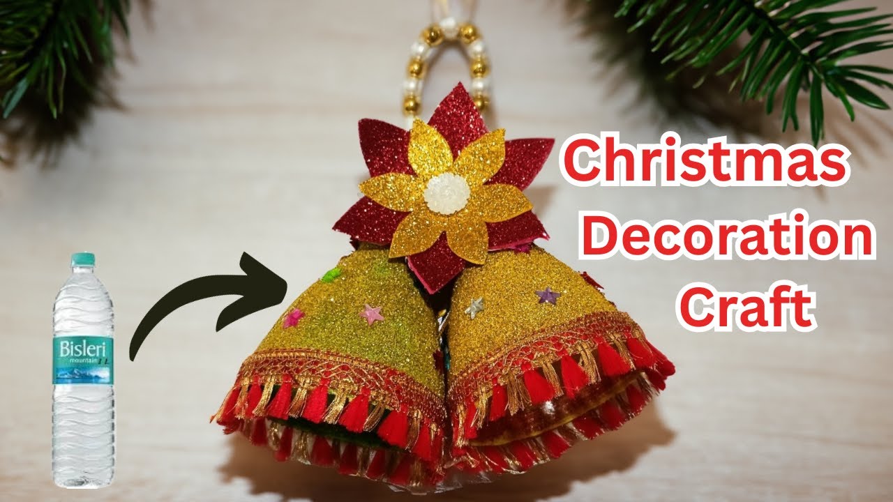 🔔Bells of Joy: DIY Christmas Decoration - How to Make Christmas Bells ...