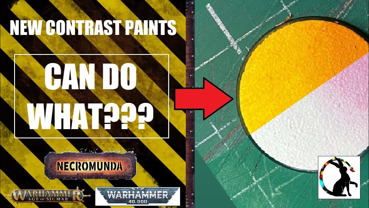 How to Paint Yellow using Pink and White? New Citadel Contrast is a ...