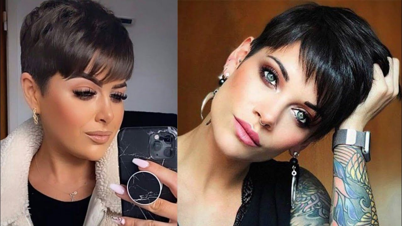 Attractive Gorgeous Short Pixie | Pinterest Pixie | #trending Dye - YouTube