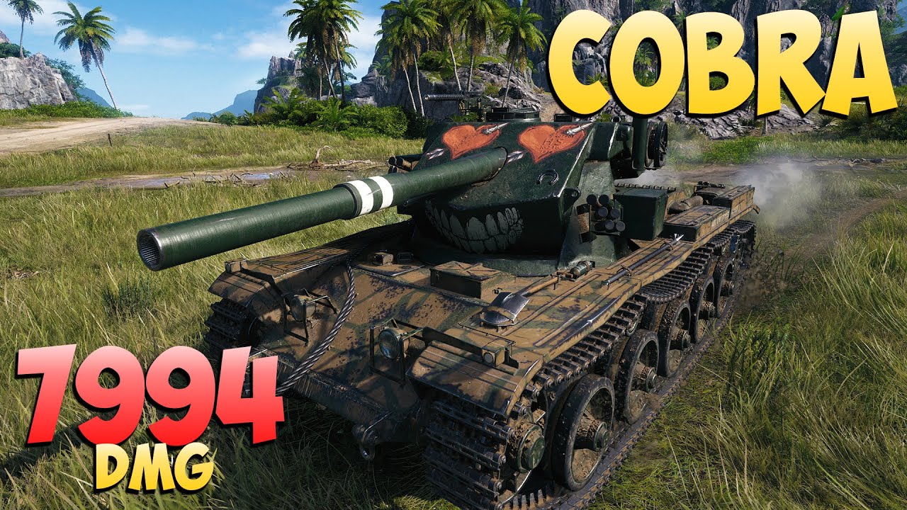 Cobra - 4 Kills 7.9K DMG - Love does! - World Of Tanks - YouTube