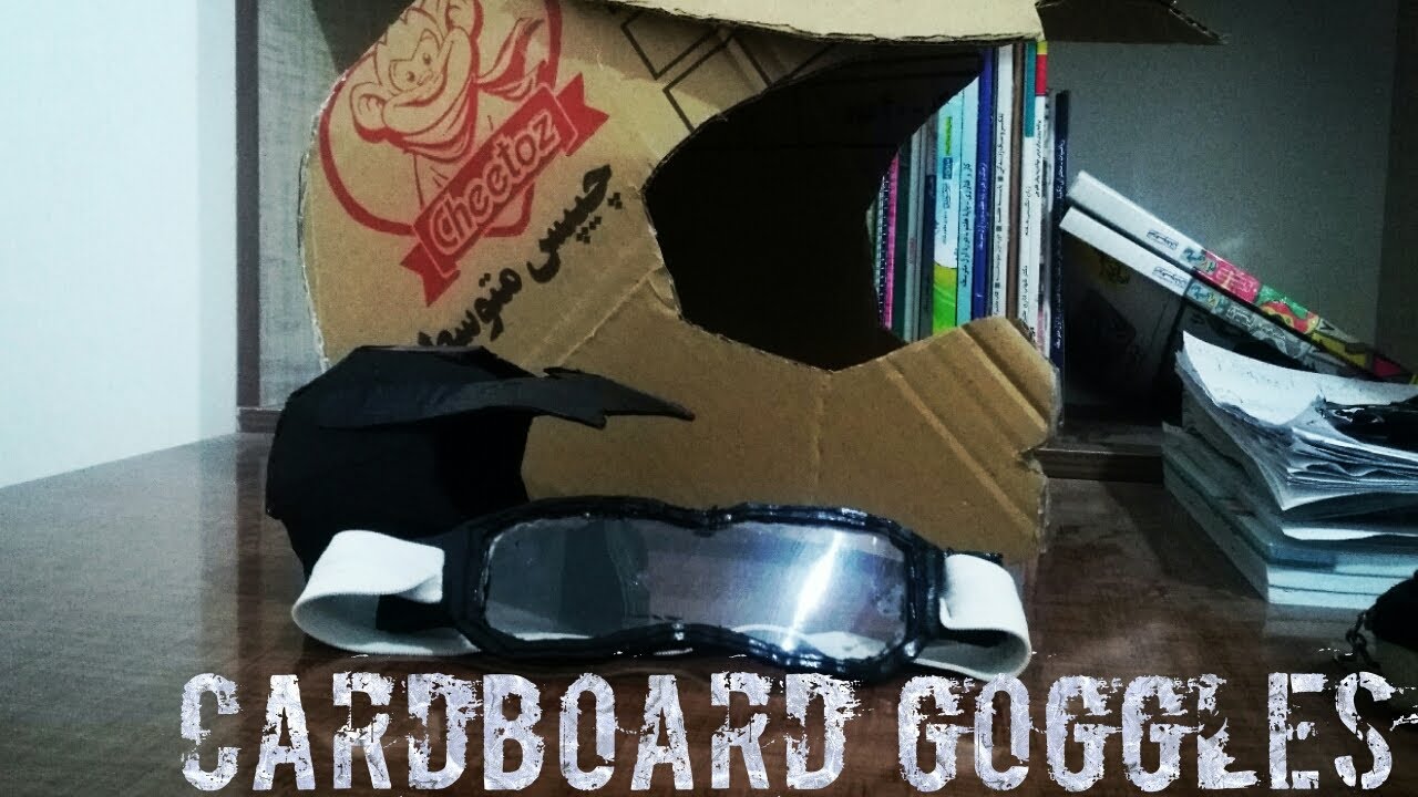 How to make cardboard goggles - YouTube