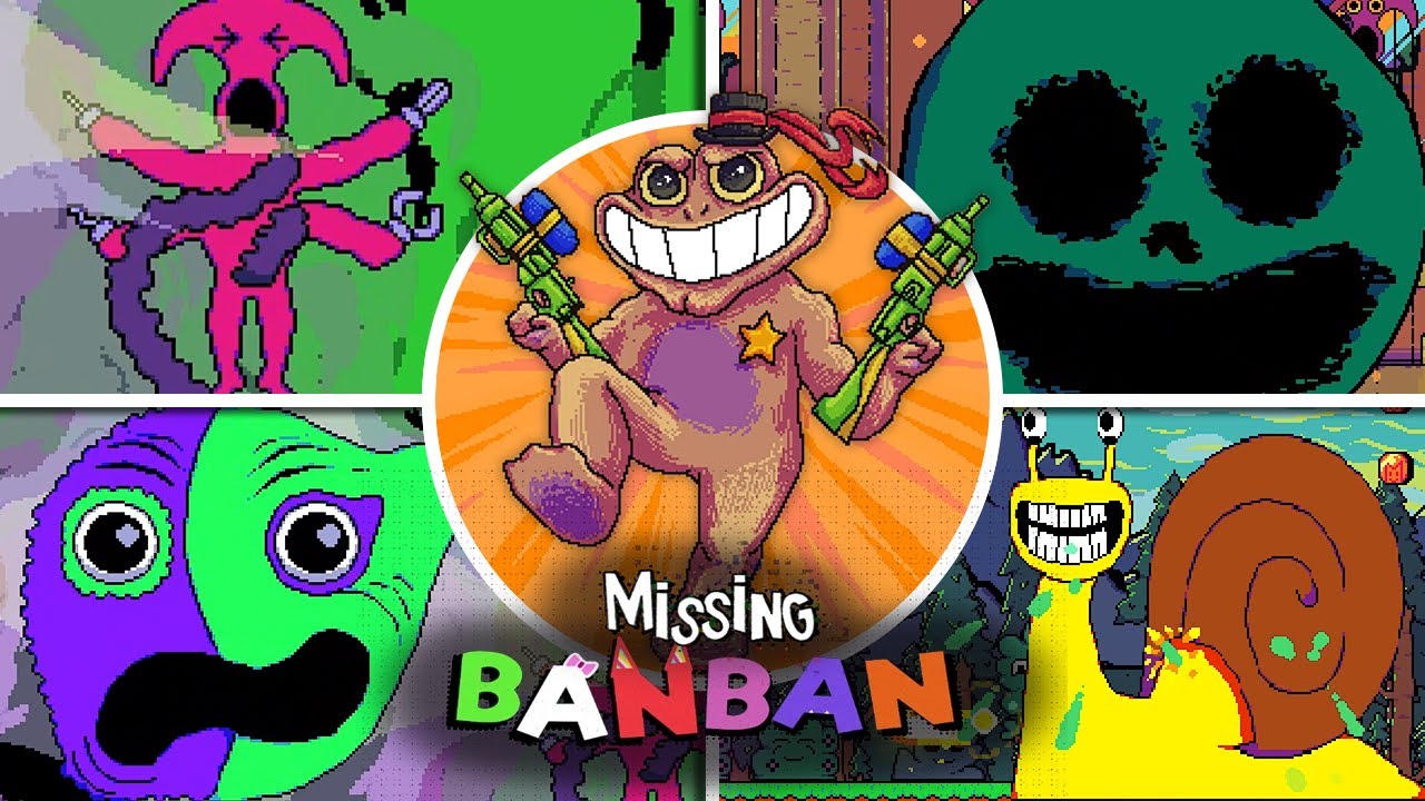 Missing Banban - All Bosses & ENDING + FULL GAME Walkthrough (No ...