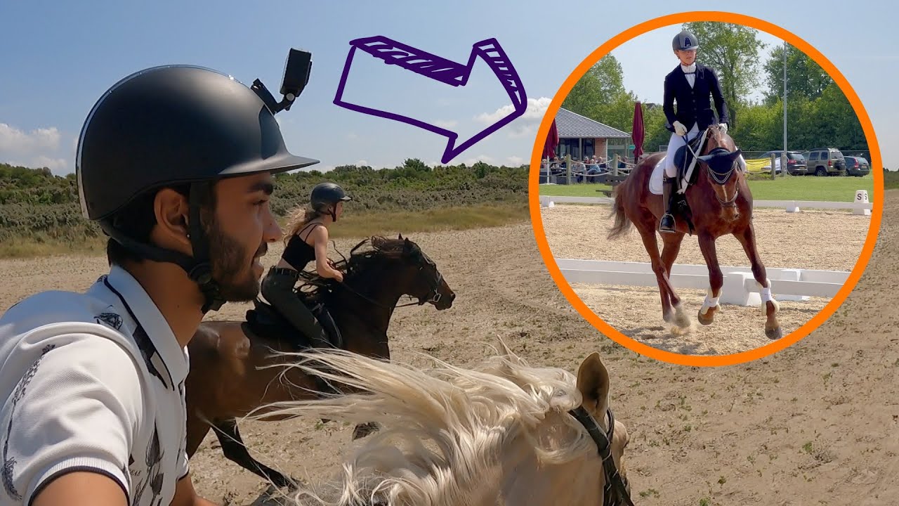 VOOR HET EERST mee op wedstrijd van BENTHE-SOPHIE en RACEN over het STRAND! | WEEKVLOG #014 ...