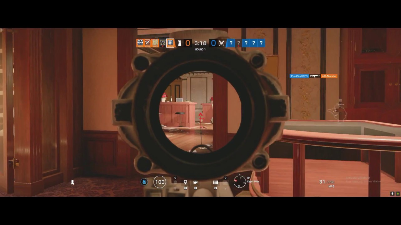rainbow six siege freaky stuff - YouTube
