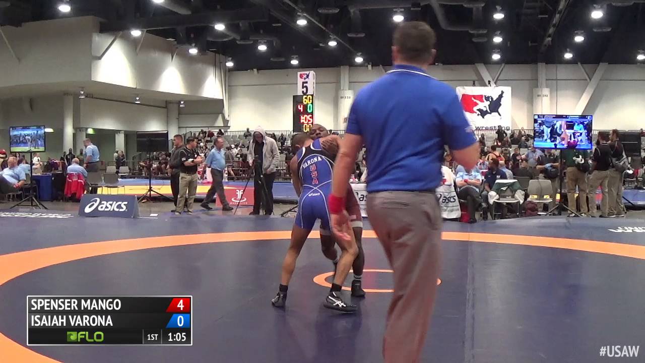 59 Round of 16 - Spenser Mango, Army WCAP vs Isaiah Varona, NYAC/NMU ...
