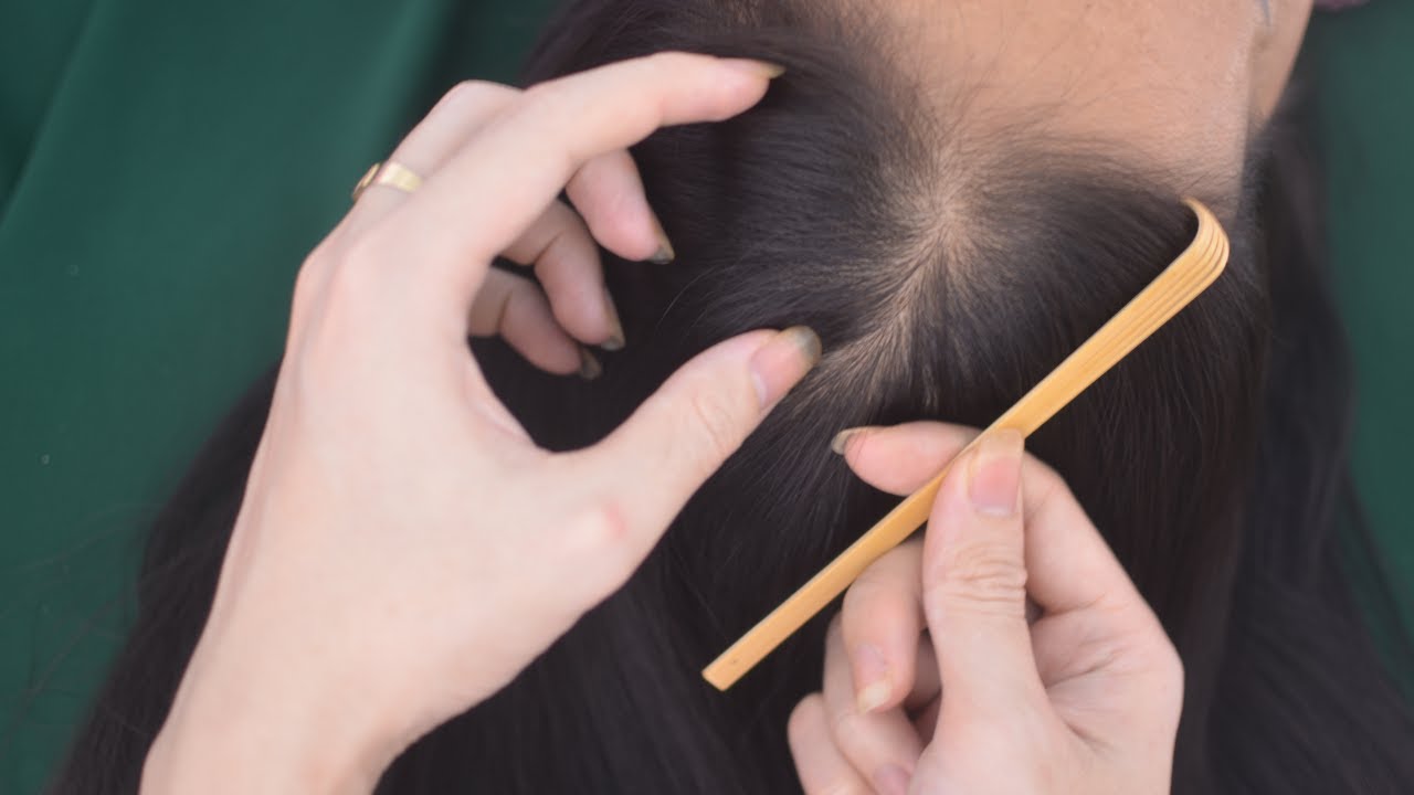 ASMR Scalp Scratch No Talking, Aggressive Scratching On Real Person ...