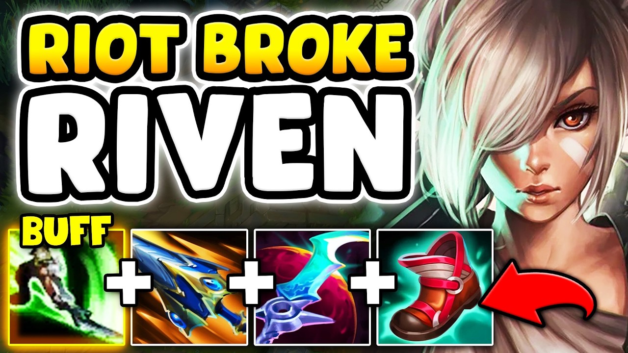 WAIT! THESE RIVEN BUFFS ARE 100% WAY TOO STRONG! (MASSIVE DAMAGE BUFF ...