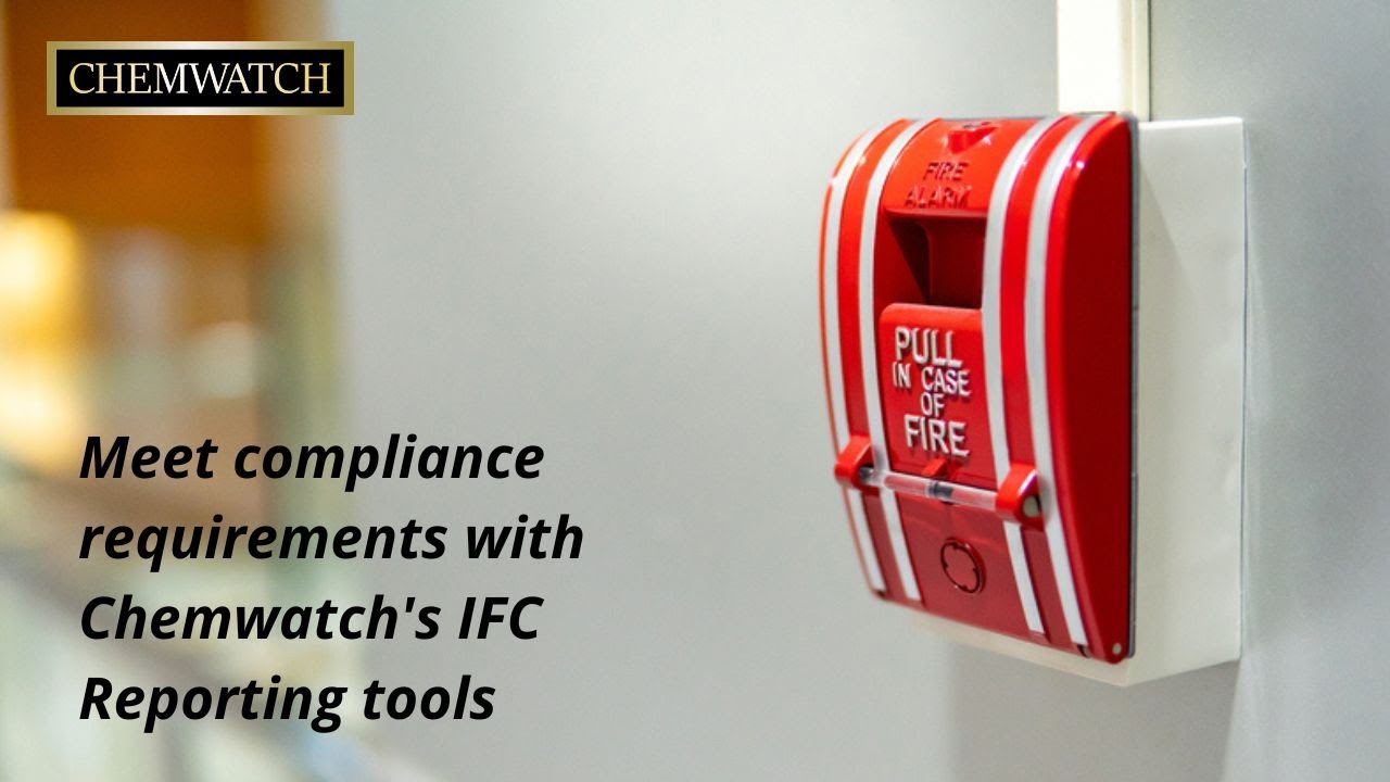 Chemwatch IFC Reporting - YouTube