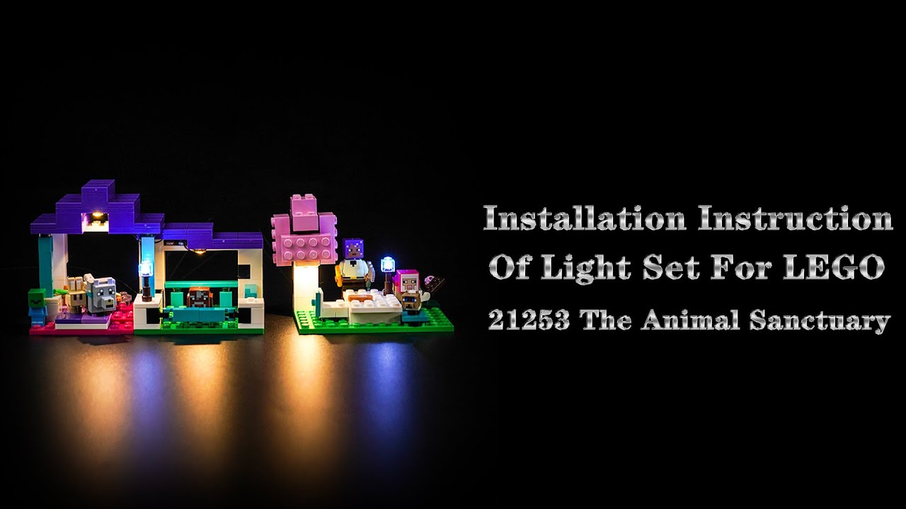 Installation Instruction Of Light Set For LEGO 21253 The Animal ...