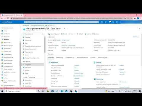 Blob storage in Azure || Replication types in storage || creating ...