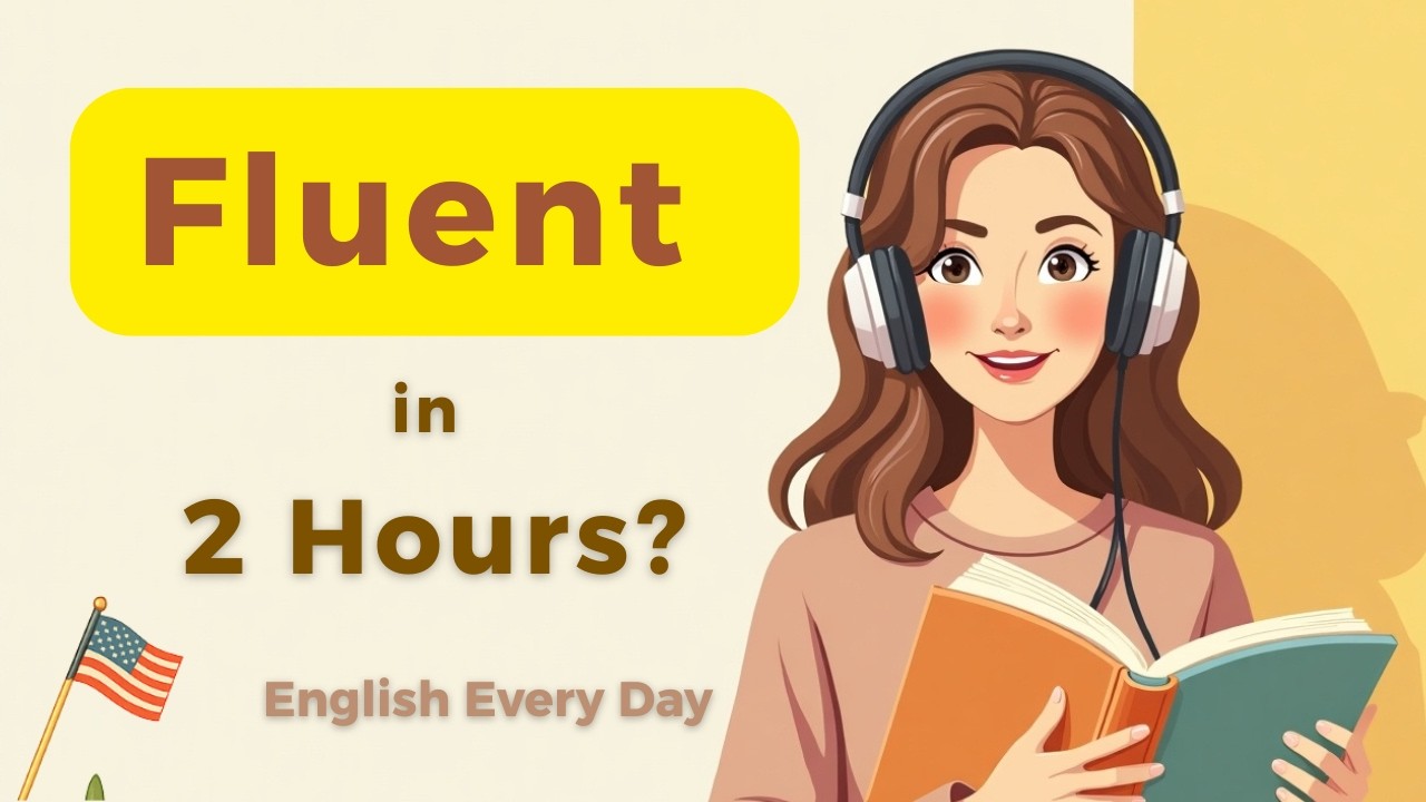 2-Hour Daily English Speaking – Improve Fluency at Home - YouTube