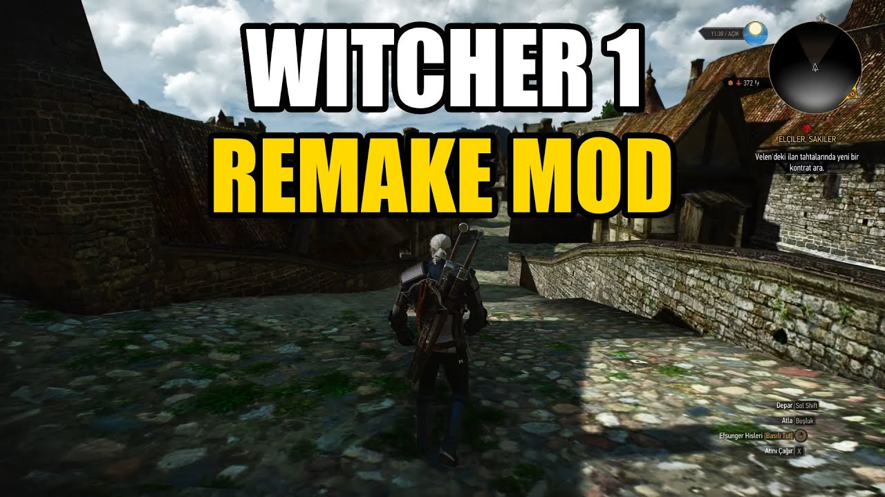 WITCHER 1 REMAKE MODU - YouTube