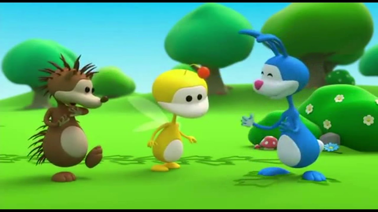 uki cartoon 001 leaves and shadow, Uki tekenfilm bladeren en schaduw ...