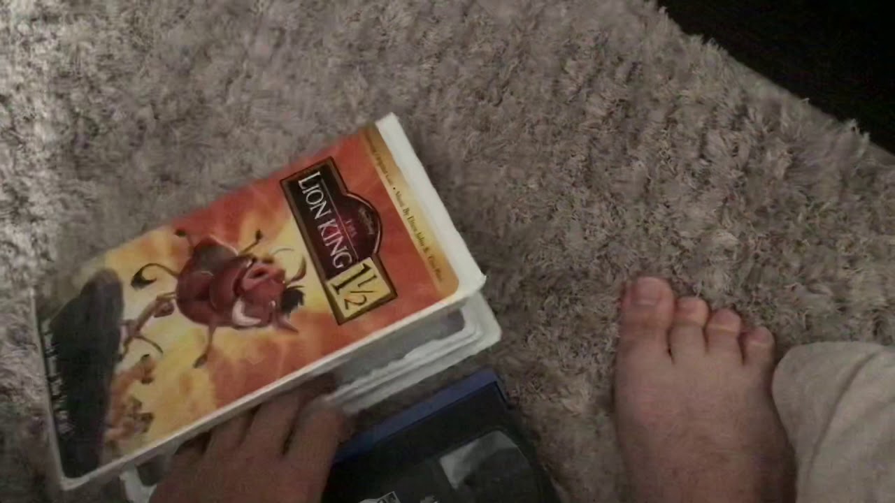 My THX Certified VHS And DVD Collection With The Walt Disney Company ...