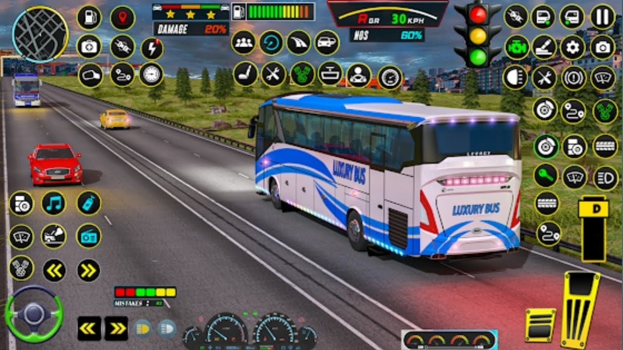 Bus Game||Bus wala game||Bus racing game||Bus 3d game||Run game||Bus ...