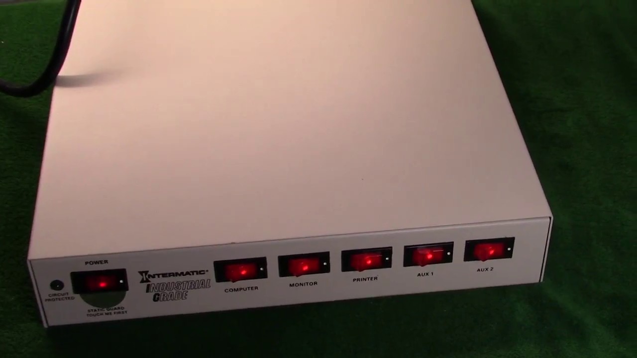 Intermatic Industrial Grade Computer Power Center | Model IG141 - YouTube