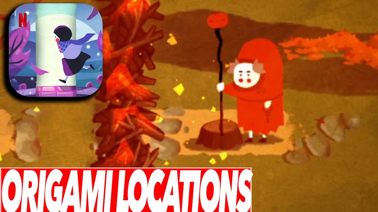 PAPER TRAIL NETFLIX: Autumn Origami locations Guide - YouTube