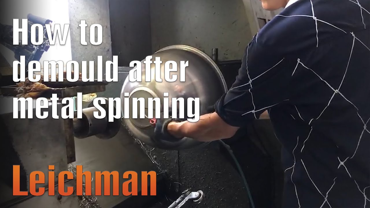 How to demould after metal spinning？ - YouTube