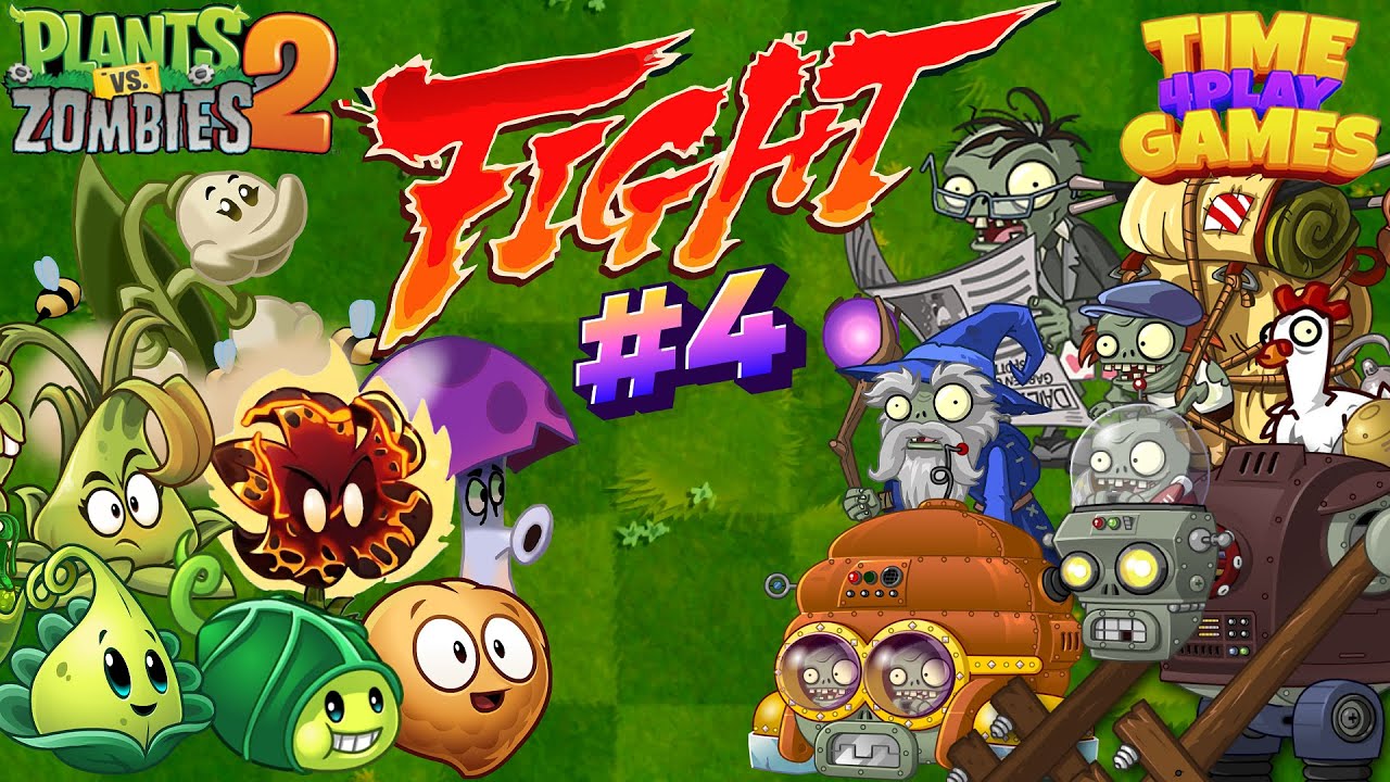 Tournament Сhallenge Fight! Part 4 PvZ 2 Gameplay Plants vs Zombies 2 ...