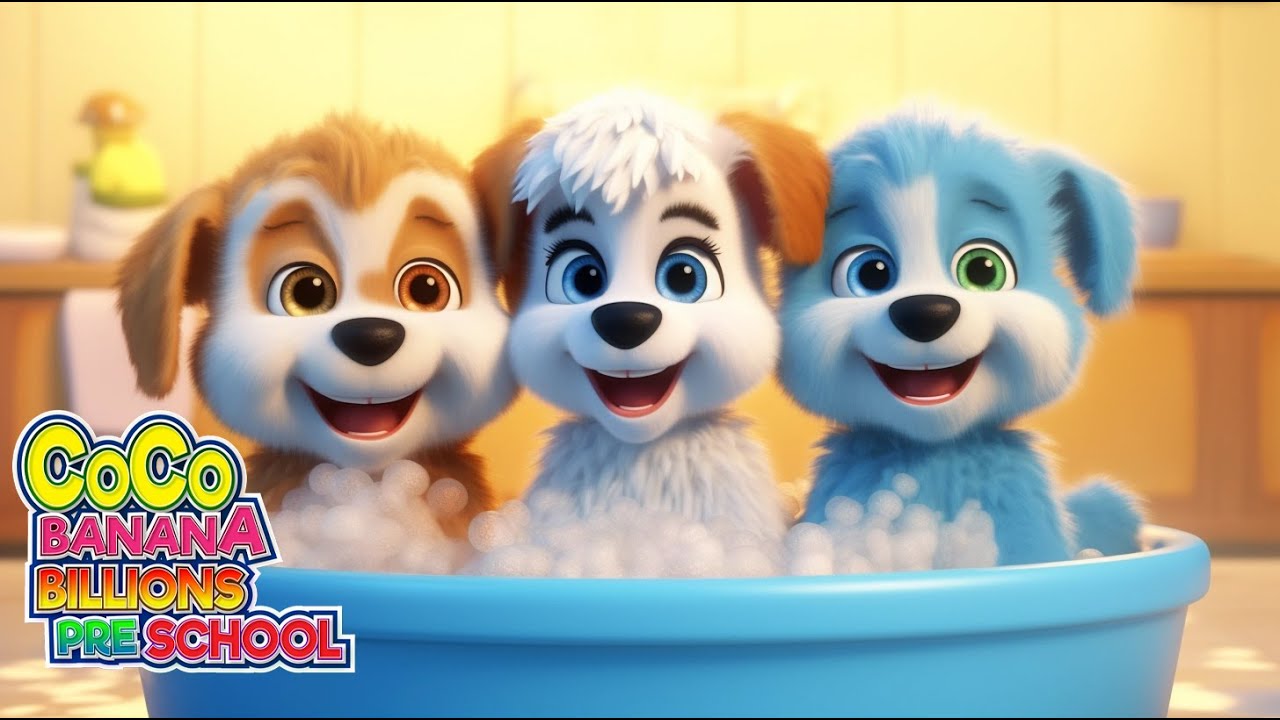 Five Little Dogs Song - Baby songs - Nursery Rhymes & Kids Songs - YouTube