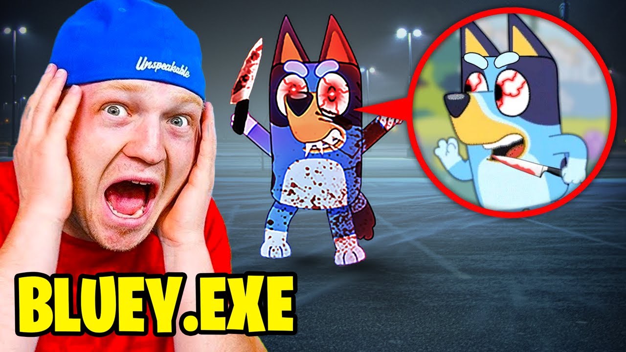 7 YouTubers Who Caught CURSED BLUEY HEELER On CAMERA! (Unspeakable ...