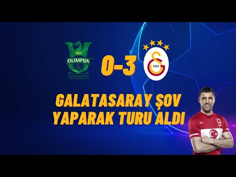 Olimpija Ljubljana 0-3 #Galatasaray şov yaparak turu aldı | Transfer kulisleri..