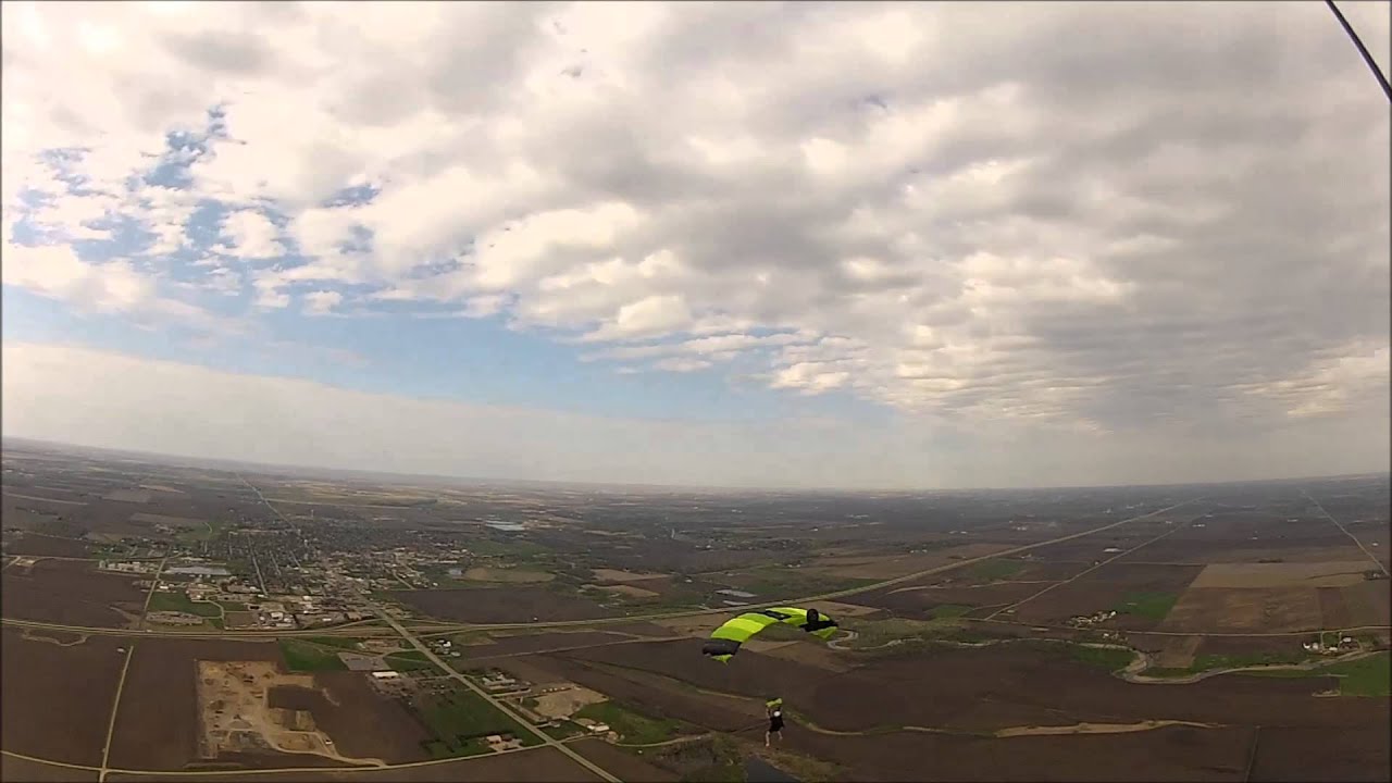 Skydiving over Luverne, MN May, 2013 - YouTube