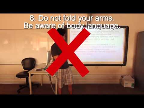 Good & Bad Presentation Examples - YouTube