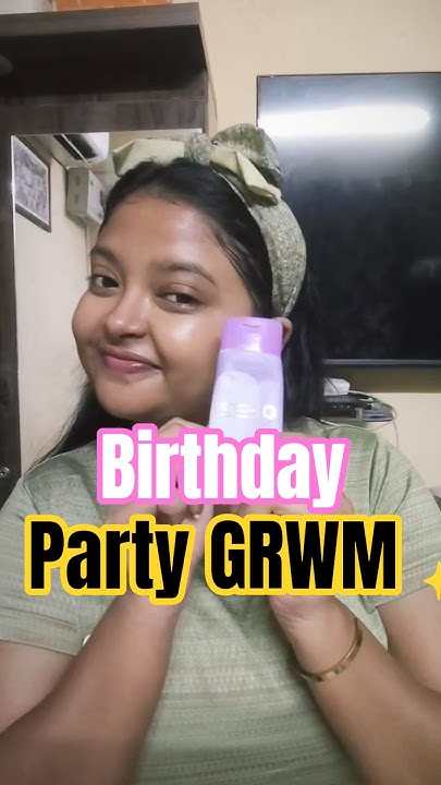 Birthday party look ready 💃 #GRWM #PartyLook #MakeupTransformation #ADayWithJuhi - YouTube
