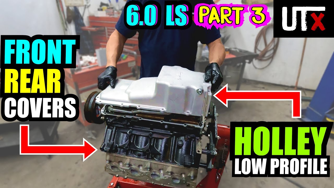 NO SPECIAL TOOLS! - 6.0 LS Rebuild PART 3 - Installing Front / Rear ...