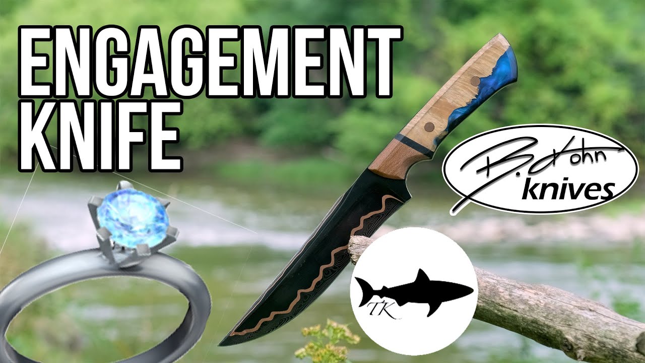 Tyrell Knifeworks Collab/Engagement Knife - YouTube