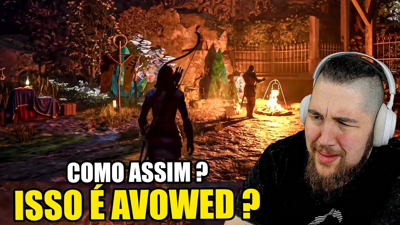 INACREDITAVEL oque fizeram com AVOWED e QUASE NINGUEM esta FALANDO ...