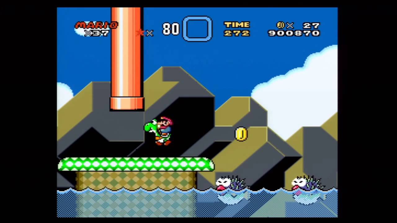 Super Mario World #6- Crossing the Bridge - YouTube