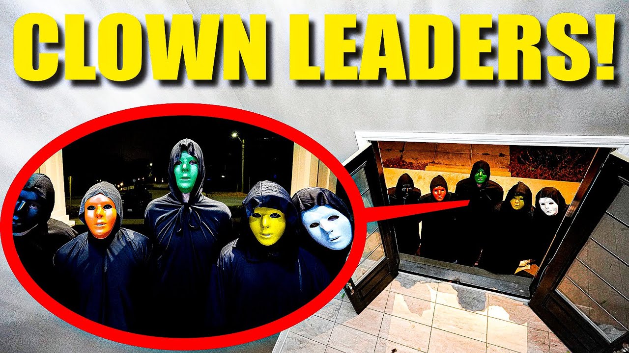 FIGHTING OFF THE CLOWN LEADERS AT OUR HOUSE! (THEY CAME TO END IT ALL ...