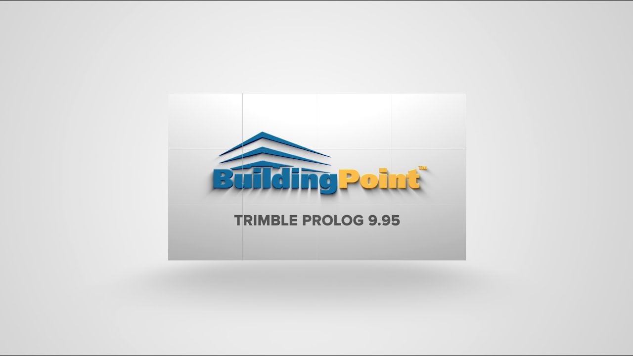 What's New In Trimble Prolog 9.95 - YouTube