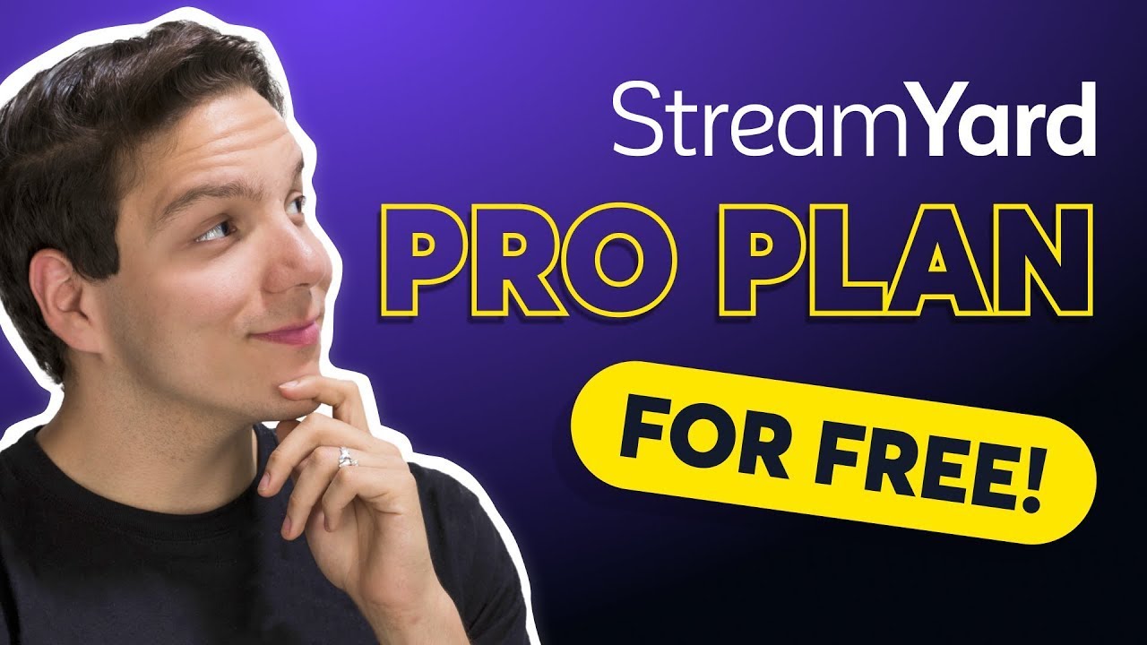 Try StreamYard FOR FREE & Earn PRO Access 🦆! - YouTube