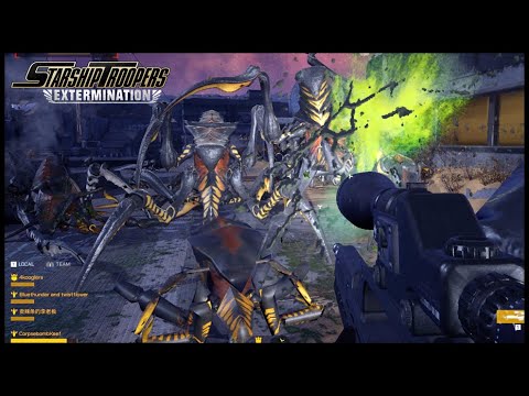 The Starship Troopers Game Is INSANE (Starship Troopers: Extermination ...