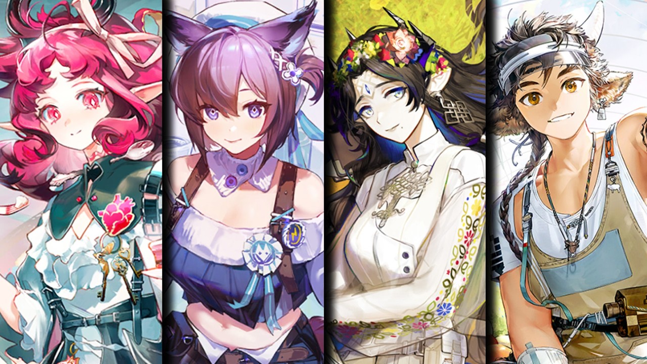Nymph, Dur-Nar, Valarqvin, Wanqing Skins [Arknights/アークナイツ/명일방주] - YouTube