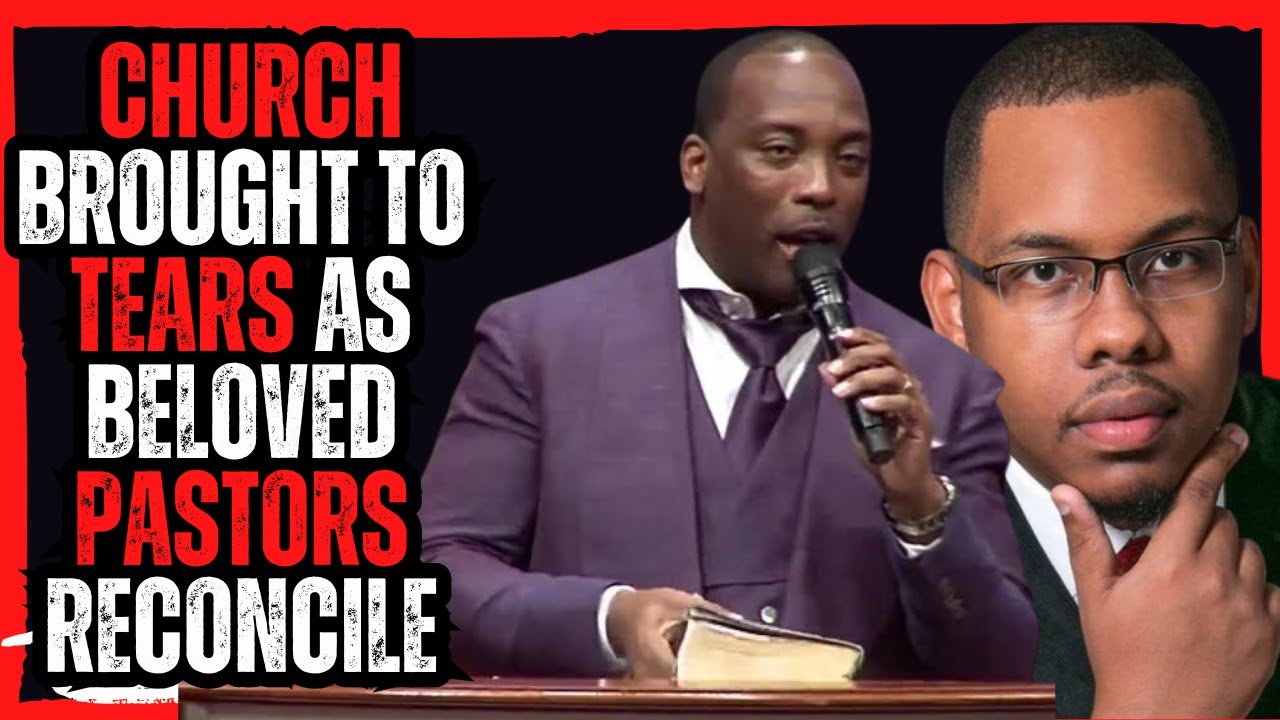 Church Brought to Tears as Beloved Pastors Reconcile - YouTube