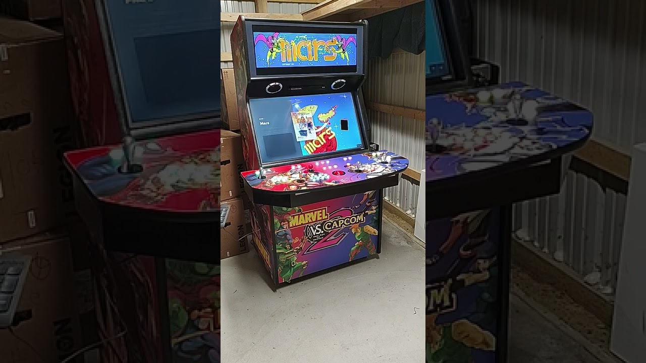 Arcades R Fun - New 40" - 4 Player With Active Marquee Screen! - YouTube