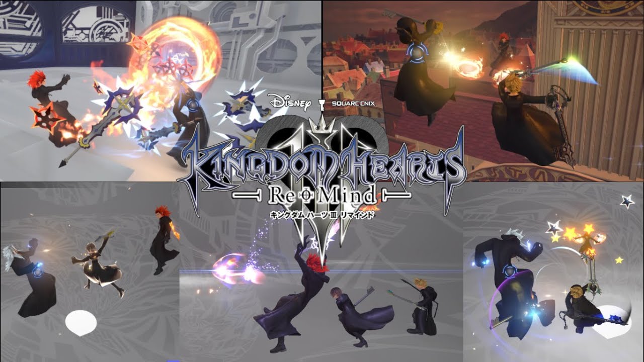 【KH3】ロクサス アクセル シオン / Roxas Axel Xion【Mod】 - YouTube